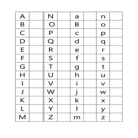 Latihan huruf | DOCX