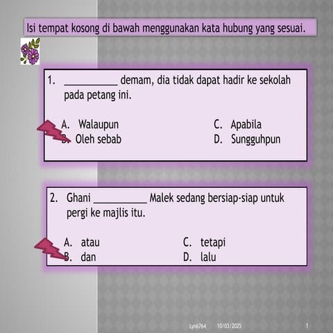 Latihan K Hubung.pptxhgjgljglglghj.bb,jhbj,hbjgh | PPTX