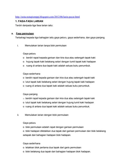 PERGERAKAN ASAS ( LOKOMOTOR, BUKAN LOKOMOTOR DAN MANIPULASI ALATAN | PDF