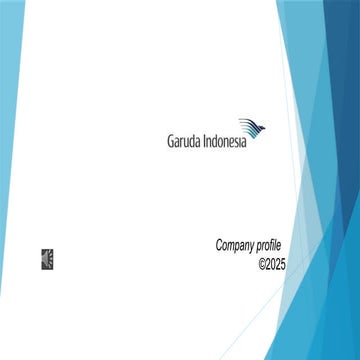 company profile pt garuda indonesia 2025 | PPTX