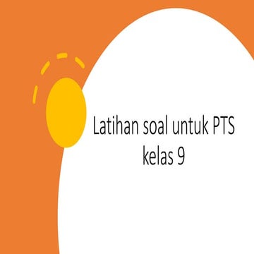 LATIHAN PTS | PPT
