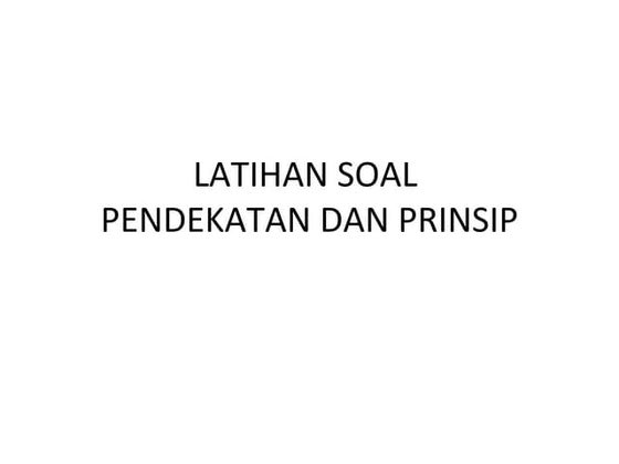 Soal pkp | PDF