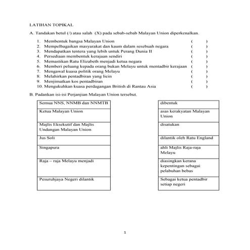 Latihan topikal | DOCX