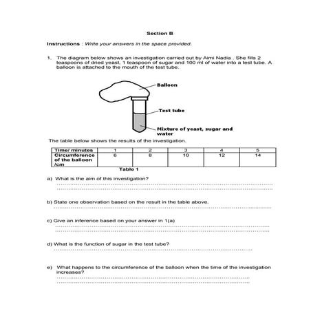 Sceince year-4-mid-term-exam | PDF