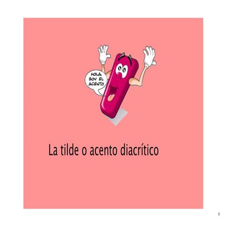 La Tilde Diacritica | PDF