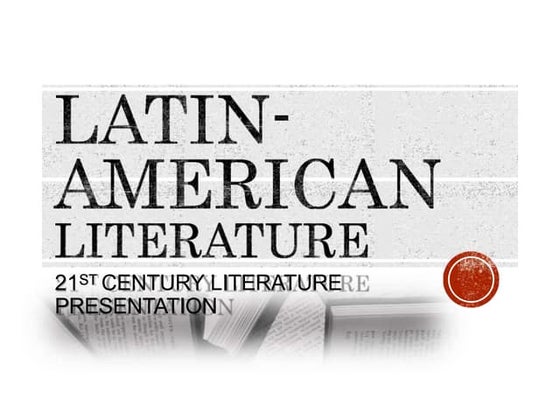 21st Century Literature Authors PPT.pptx