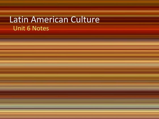 History of latin america | PPT