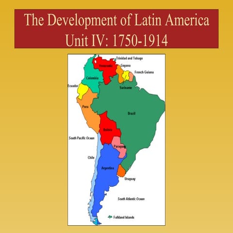 Latin American Development | PPT