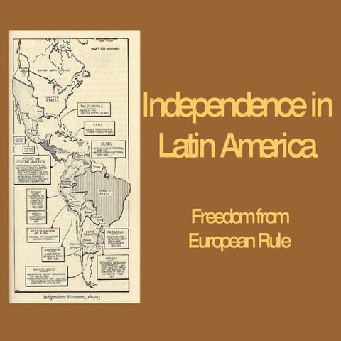 What was the impact of the latin american revolutions ? | PPT