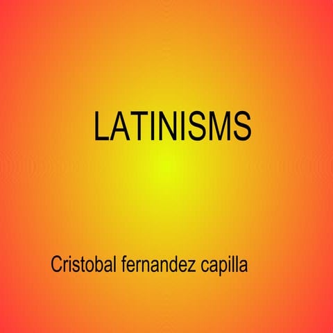 Latin | ODP