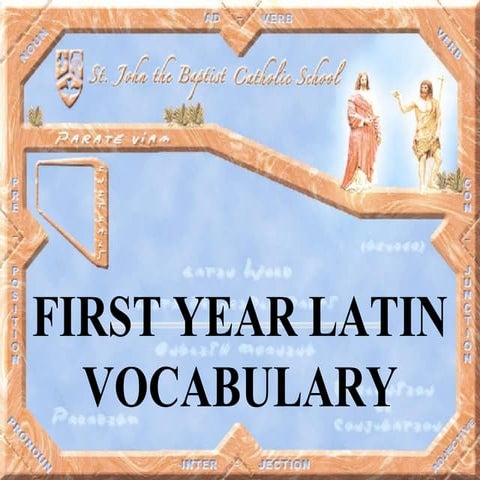 Latin I Year One Flash Cards | PPT