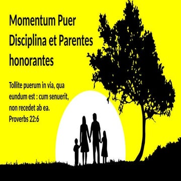 Latin - The Importance of Child Discipline and Honoring Your Parents ...