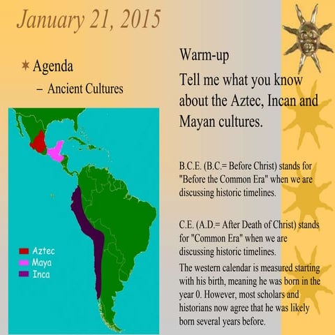 Latin America - Ancient Cultures.ppt