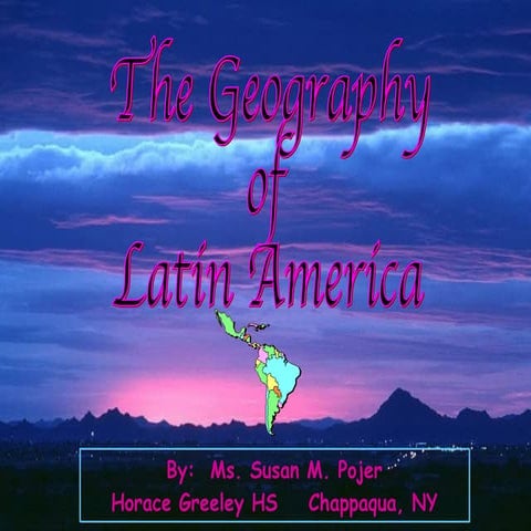 COLONIAL PERIOD: Latin American Geography | PPT