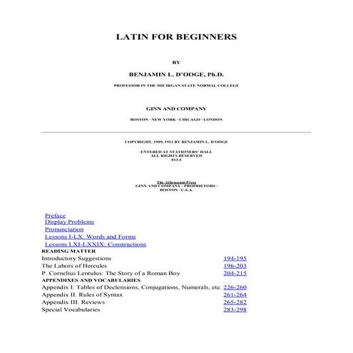 Latin ii curriculum map | PDF