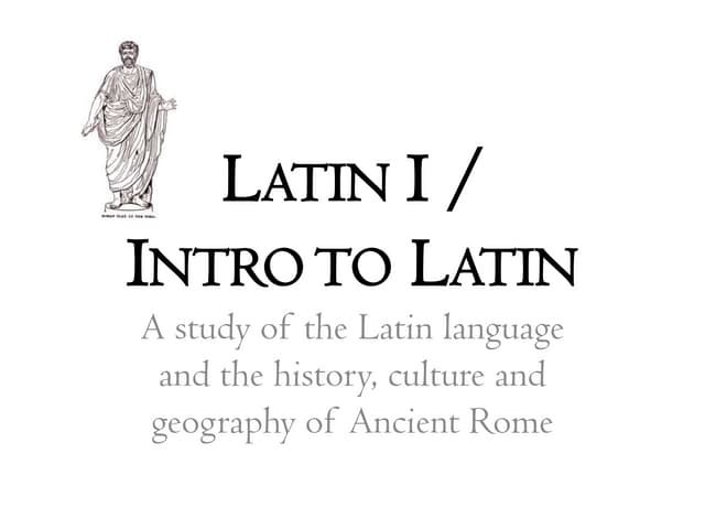 Cases and its function in latin.pptx.... | PPTX