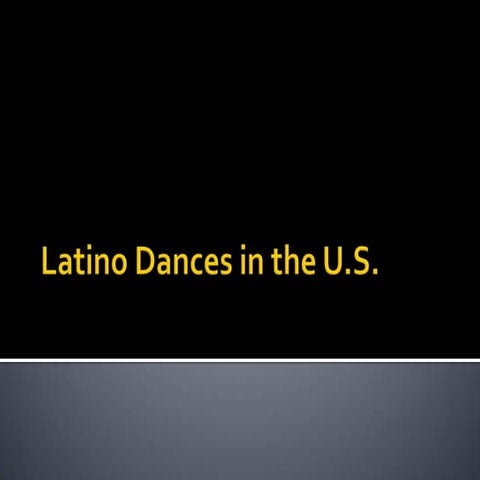 Latino dances in the us | PPT