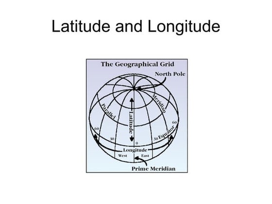 Prime Meridian,Equator, Latitude and longitude | PPTX | Geography | Science