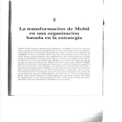 La transformacion de mobil | PDF