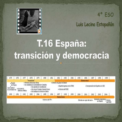La transición a la democracia ppt | PPT