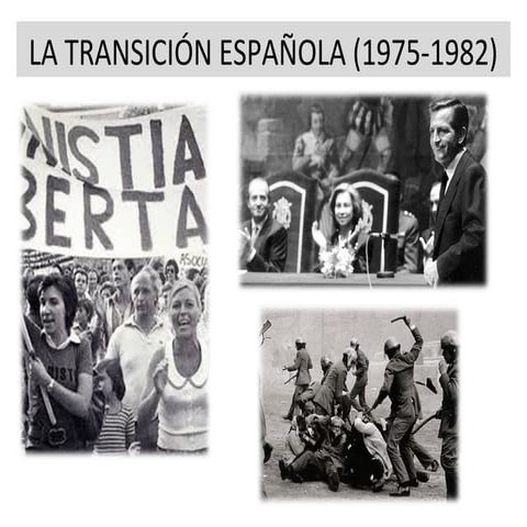 La transición española (1975 1982) | PPT