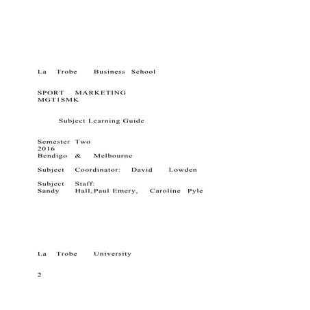 LaTrobeBusinessSchoolSPORTMARKETINGMGT1SMK.docx