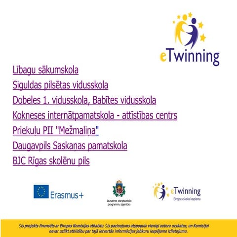 eTwinning laimes rats | PDF