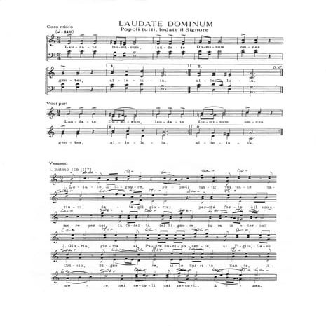 Laudate dominum | PDF