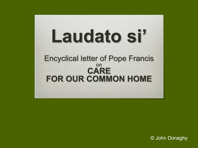 LAUDATO SI.pptx