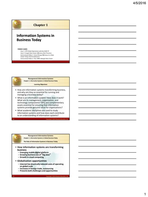 Laudon mis14 ch01 | PPT