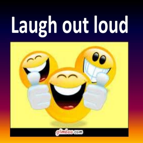 Laugh out loud by aman goel | PPTX