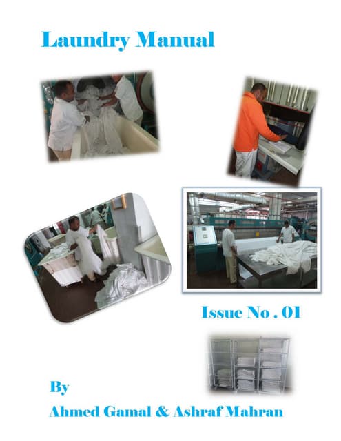 Standard Operating Procedure of Laundry Department | PDF