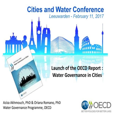 Launch of OECD report "Water Governance in Cities" | PDF