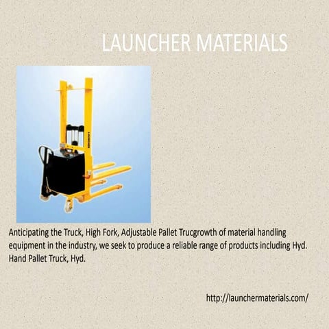 Launcher materials | PPTX