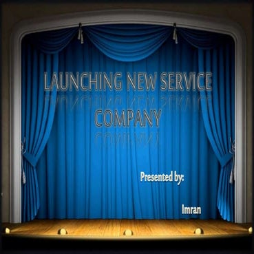 Launching new service company | PPTX