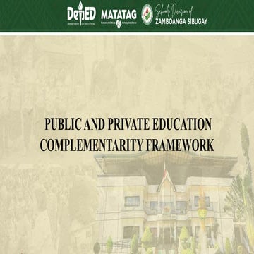LAUNCHING OF PUBLIC AND PRIVATE EDUCATION COMPLEMENTARITY FRAMEWORK.pptx