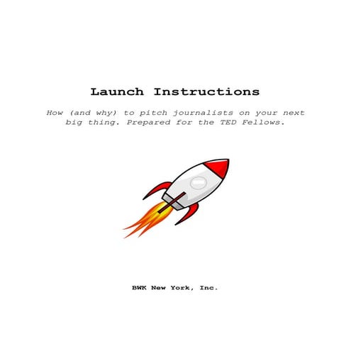 Launch Instructions | PDF
