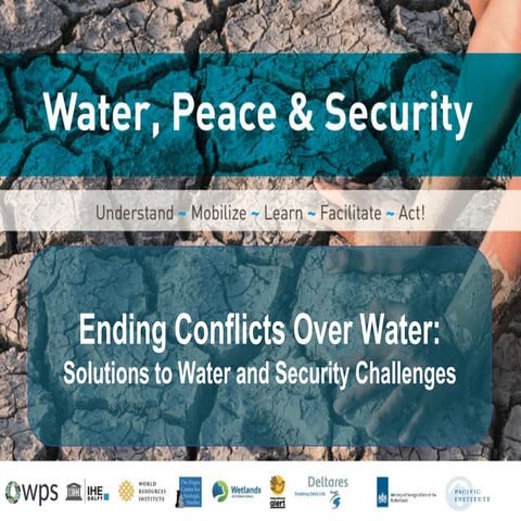 Ending Conflicts Over Water: Solutions to Water and Security Challenges ...