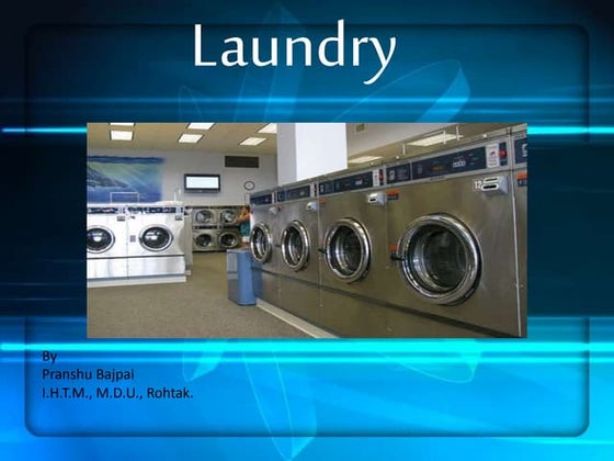 Laundry Manual Part 1 (SOP) | PDF