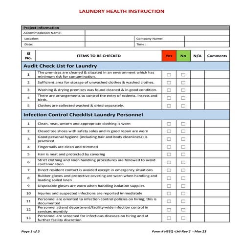 LAUNDRY HEALTH INSTRUCTION Form # HSEQ - LSI- Rev 2.docx