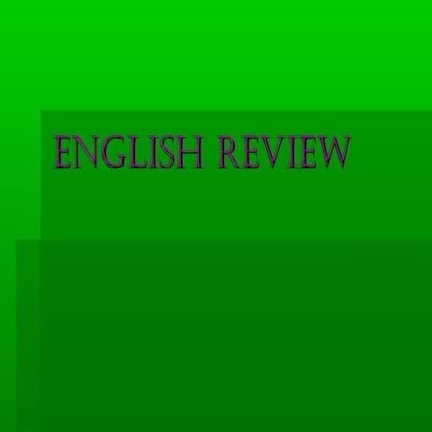 Laura Ingles Ppt Integral English Review Iii[1] | PPT