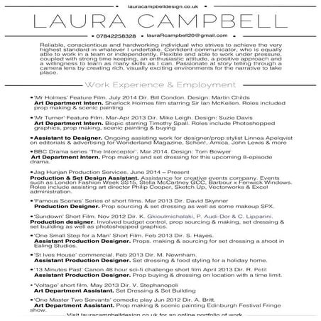 Laura campbell CV | PDF