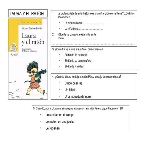 Laura y el ratón | PPT