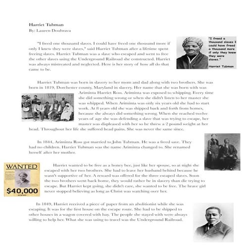 Harriet Tubman | PPT