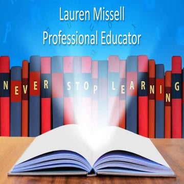 Lauren Missell Professional Educator | PPTX | Professional School ...
