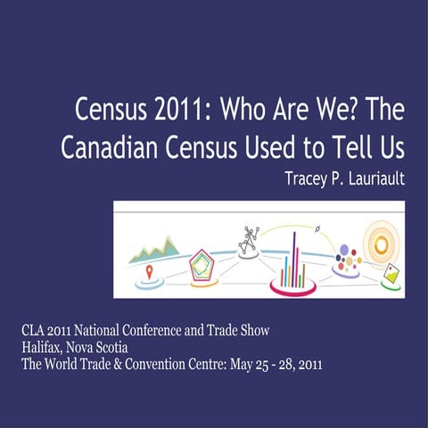 Census 2011: Who Are We? The Canadian Census Used to Tell Us | PPT