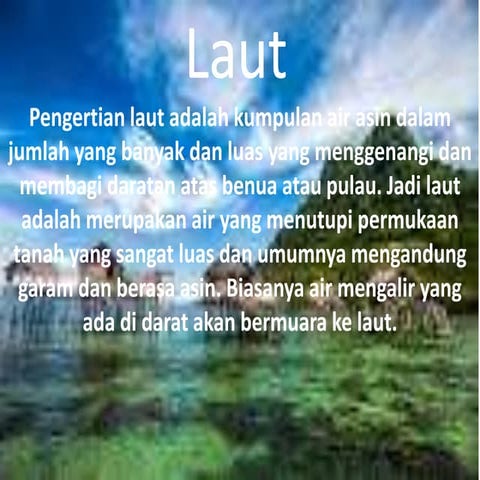 Laut | PPTX