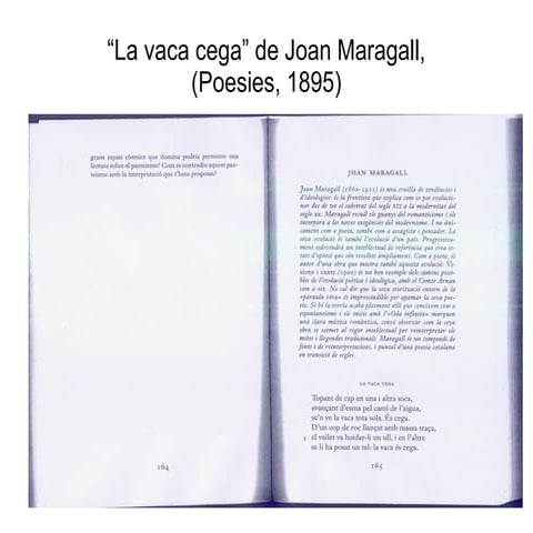 La vaca cega, j. maragall | PDF