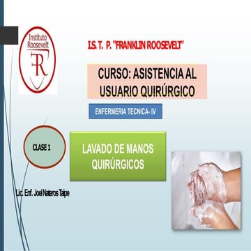 Lavado y sanitización e higiene de manos Eufar | PPTX