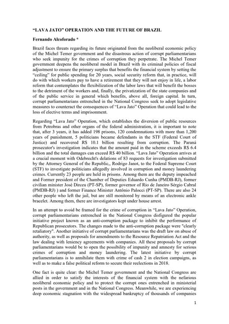How the performance of the Federal Court of Accounts of Brazil (TCU ...